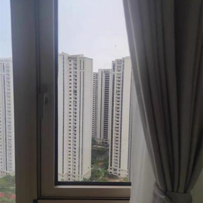 Cina Stoffa per tendine singolo Hung Window nero dell'alluminio della prova della zanzara in vendita