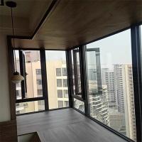 China Hennesa Aluminium Profiles Roller Screen Single Hung Windows H2 for sale