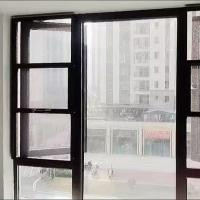 China Retractable Fly Screen Window/Roof Window Insect Screen/roller Screen Window for sale