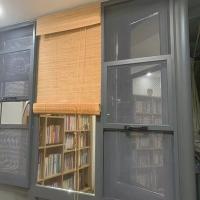 China Semi-Finished Materials Customed Retractable Screen Doors for sale
