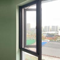 China Left / Right Handed Fly Screen Door Breathable Features for sale