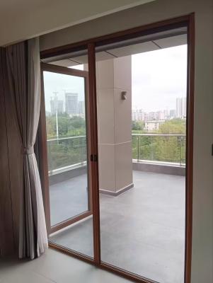 Cina Porta a schermo senza barriera grigia Porta scorrevole automatica per casa e ufficio in vendita