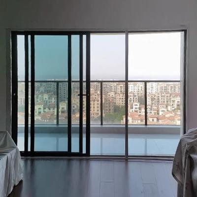 Cina Porta a schermo senza barriera grigia Porta scorrevole automatica per casa e ufficio in vendita