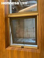 China Convenient Lockable Retractable Screen Covering With Aluminum Frame for sale