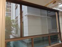 China Standard Size Roller Screen Door With Black Mesh for sale