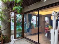 China Retractable Fly Screen Insect Door Curtain Security Mosquito Protector Net 300CM Height for sale