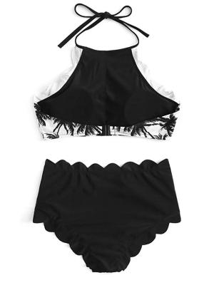 China Hot Sexy Biquini High Waisted Thong Bikini Women Swimming Suit Woman Bikinis Swimwear Wholesale for sale