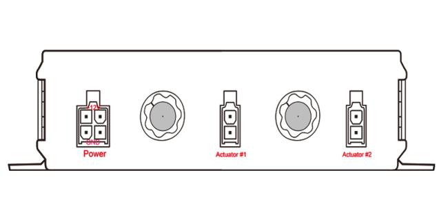 Two Motor Working in Parallel Speed Adjustable Remote Controller