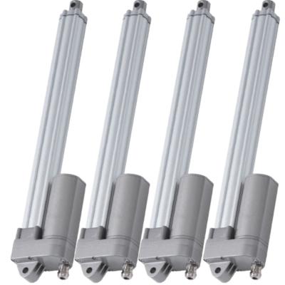 China Temperature Resistant Linear DC Motor Electric Actuators 24V 200N~2000N IP66 for sale