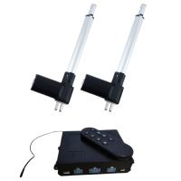 China Low Noise DC Motor Drive Linear Actuator 24V 6000N Force IP43 W/ Limit switches for sale