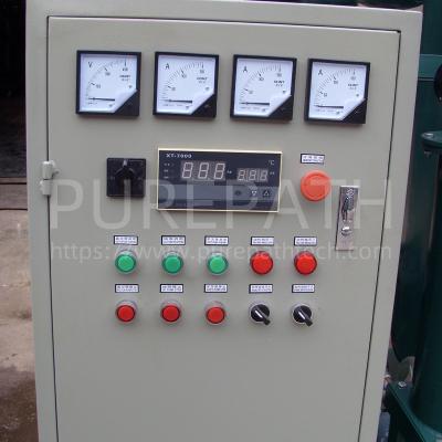 Cina 220V 12000L/H ha usato il lavaggio posteriore automatico della macchina del filtro dell'olio in vendita