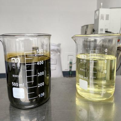 China Óleo de desperdício da dessulfuração SN150 que recicla a máquina para o óleo da cor de água à venda