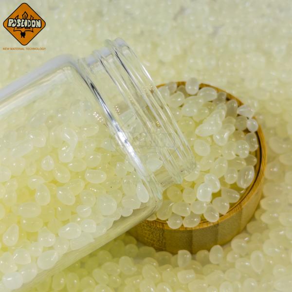 Quality Slight Odor 7mm EVA Hot Melt Adhesive Glue Tissue Box Bonding Yellow Granule for sale