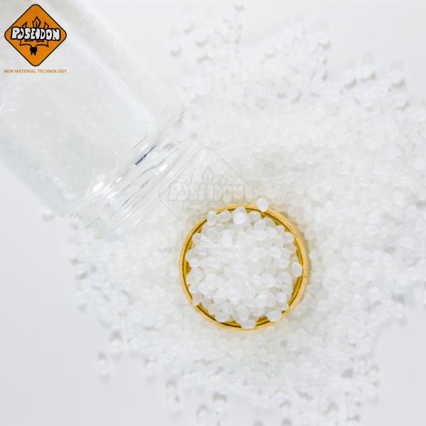 Quality Eco-friendly Odorless Low VOC EVA Hot Melt Adhesive Granules White Translucent for Automotive A/C Filter for sale