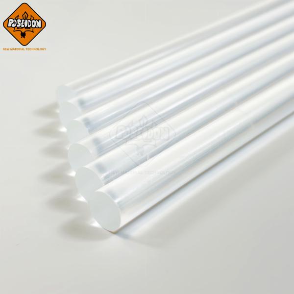 Quality 7/11mm x 30cm White Transparent Odorless EVA Hot Melt Glue Sticks General Purpose for sale