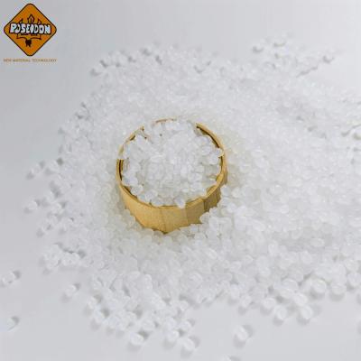 China POSEIDON Polyolefin Hot Melt Adhesive for Book Spine Binding , 7mm White Odorless Granulars for sale