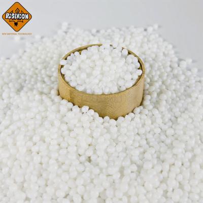 China Poseidon F7120 Polyester (PES) Hot Melt Glue Granule for Diesel Filter , Strong Chemical Resistance Milky white Granule for sale