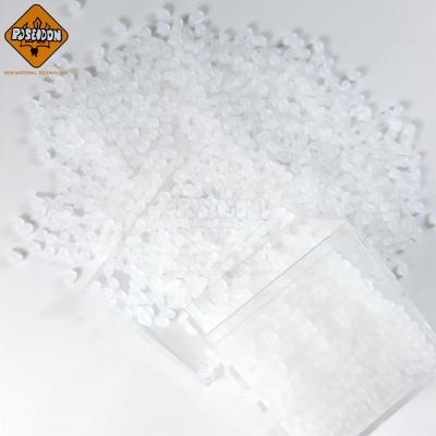China Moderate Heat Resistance PO Packaging Hot Melt Adhesive Straw Adhesive White Granule for sale