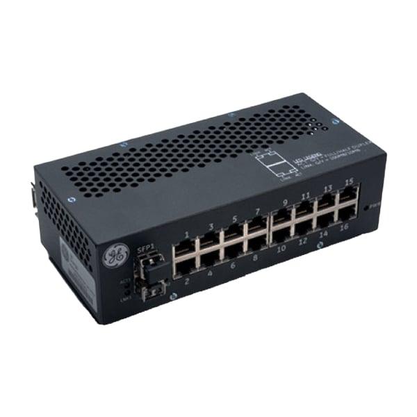 GE IS420ESWBH3A Ethernet IONet Switch front view