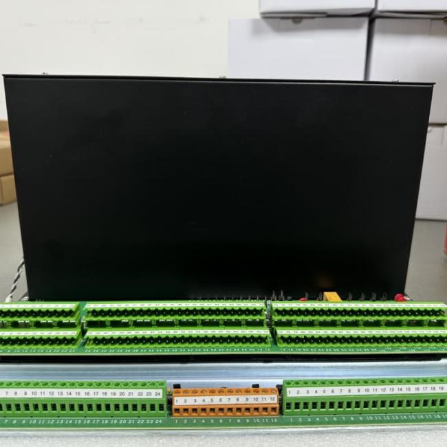 GE IS230PCAAH1B Core Analog I/O Module front view