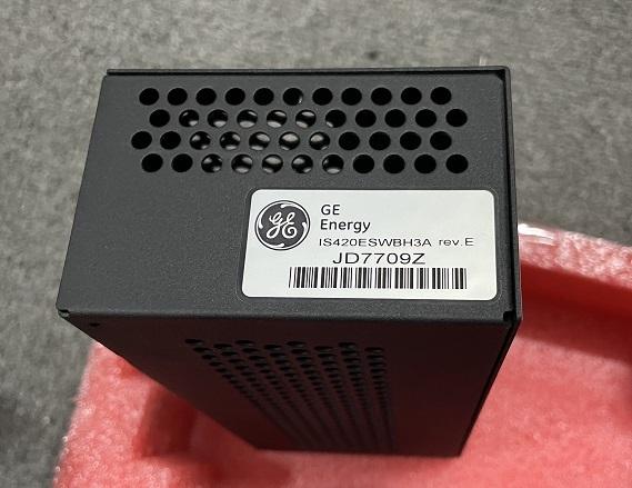 GE IS420ESWBH3A Ethernet Ionet Switch rear view