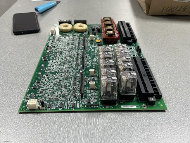 GE IS200ESYSH1A EX2100e Excitation Control Module side view