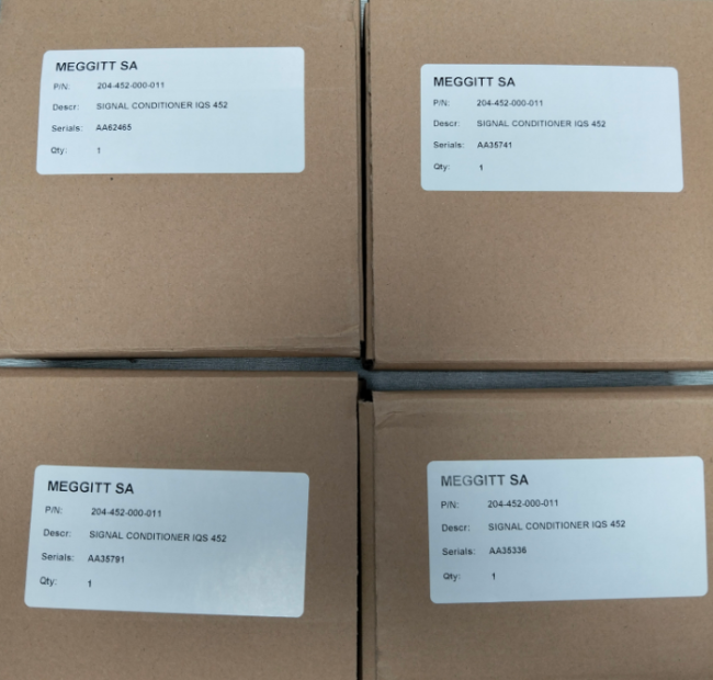 IQS 452 Signal Conditioner side view