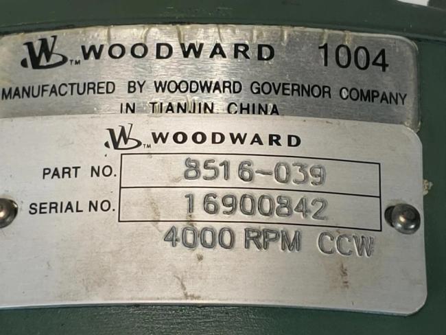 Woodward 8516-039 Governor Control unit