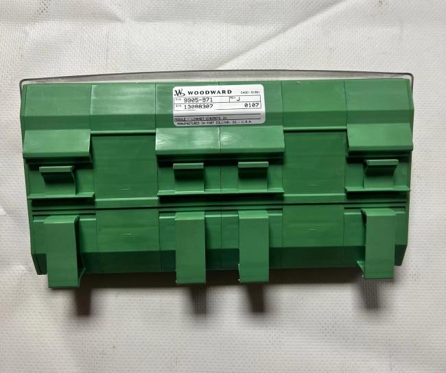 Woodward 9905-971 LINKNET 16 Channel Discrete Input Module side view
