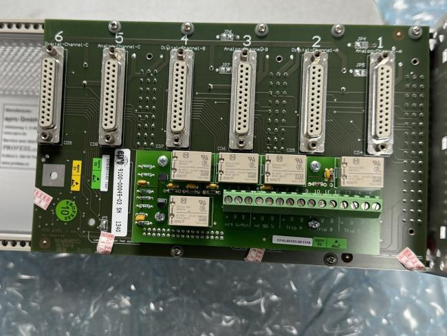 MMS 6351 backplane EPRO installation view