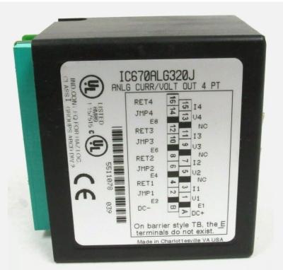 Cina IC670ALG320 GE Modulo di uscita di corrente/tensione analogica in vendita