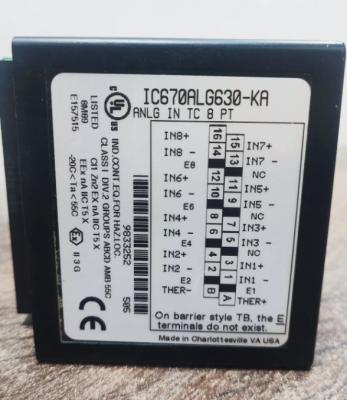 Cina IC670ALG630 Modulo di ingresso analogico di termocoppia GE in vendita