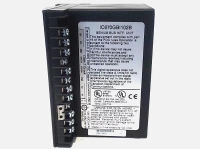 Cina IC670GBI102 GE Genius Bus Interface Module per l'industria in vendita