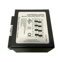 China IC670MDL241 GE Discrete Input Module  50mm Net Width for sale