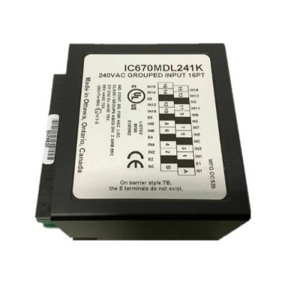 Cina IC670MDL241 GE Discrete Input Module 50 mm Larghezza netta in vendita