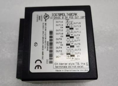 Cina IC670MDL740 GE Modulo di uscita positiva 300 mm Altezza netta in vendita