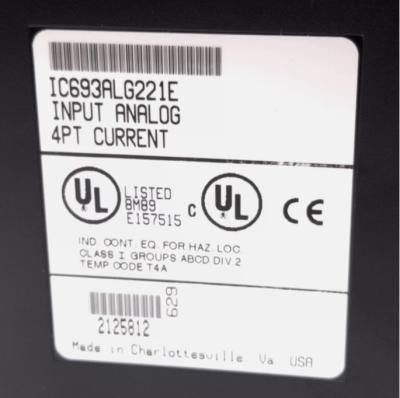 Cina IC693ALG221 GE Modulo di ingresso analogo 50 mm Larghezza netta in vendita