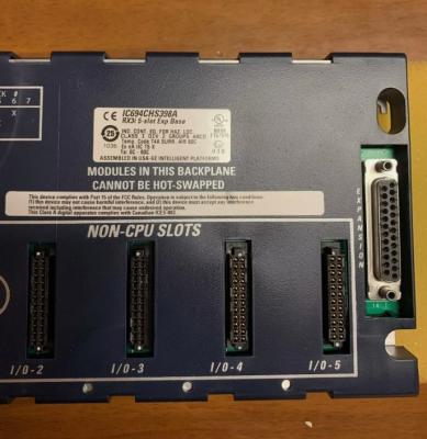 Cina IC694CHS398 GE Serial Expansion Backplane 50 mm Larghezza netta in vendita