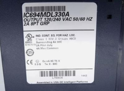 Cina IC694MDL330 Modulo di uscita GE per industria in vendita