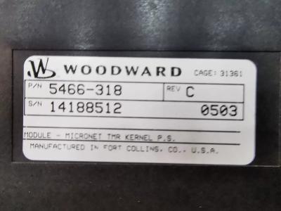 China 5466-318 Woodward TMR Kernel PS Module high Reliability for sale