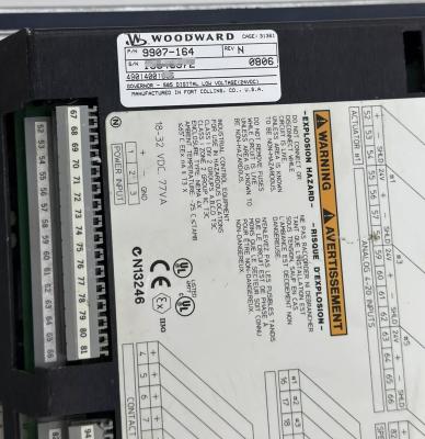 China 9907-164 Woodward Digital Microprocessor Controller Module for sale