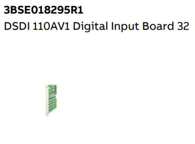 China DSDI 110AV1 3BSE018295R1 ABB Digitaal Invoerbord Te koop