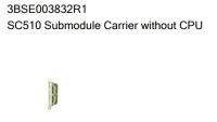 China SC510 3BSE003832R1 ABB Submodule Carrier Without CPU for sale