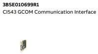 China CI543 3BSE010699R1 ABB GCOM Communication Interface for sale