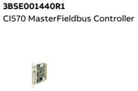 China CI570 3BSE001440R1 ABB MasterFieldbus Controller for sale
