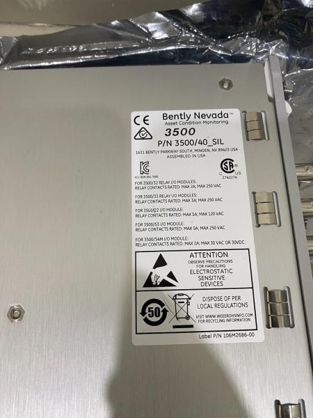 Quality Bently Nevada 3500/40M-01-00 Proximitor Monitor with High Reliability Surge Protection and Real-Time Status Feedback for sale