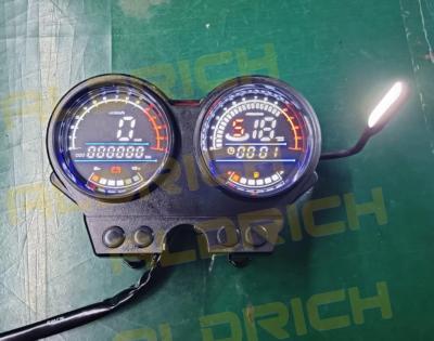China Universal LCD Motorbike Gps Speedometer Motorcycle Gauges USB Charging for sale