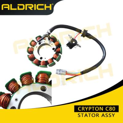 China Crypton C8 Engine Yamaha Stator Coil Assy Motorcycle Parts Replacement for sale