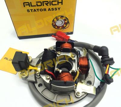 China Magneto Motorcycle Stator Coil Engine Parts For Bajaj Boxer100 Bm100 CT 100 for sale