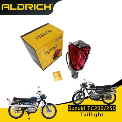 China Suzuki TC200 TC250 led Motorcycle Light Kits Rear Tail Light Assembly for sale